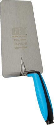 Ox Pro 180mm Bucket Trowel Carbon Steel