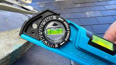 OX Pro 250mm Tough Torpedo Spirit Level with Angle Finder