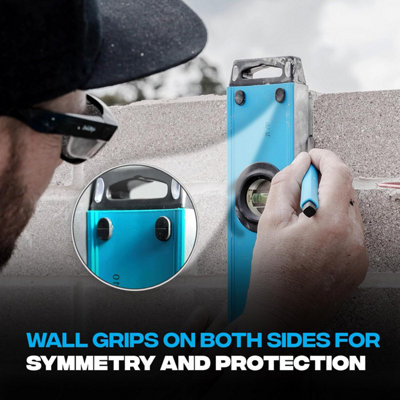 Ox Pro 600mm Spirit Level Shockproof Ends