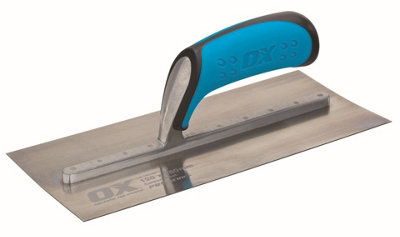 OX Pro Carbon Steel Plasterers Trowel for Finishing Skimming Rendering ...