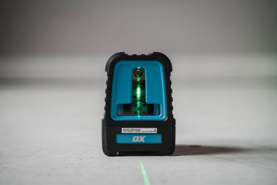 OX PRO GREEN CROSS LINE IP65 LASER LEVEL