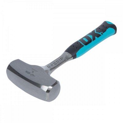 OX Pro Heavy Duty Club Hammer with Steel Head - 4lb / 1.8kg