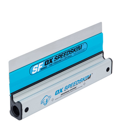 OX Speedskim Stainless Steel Flex Finishing Rule - SF300mm | DIY at B&Q