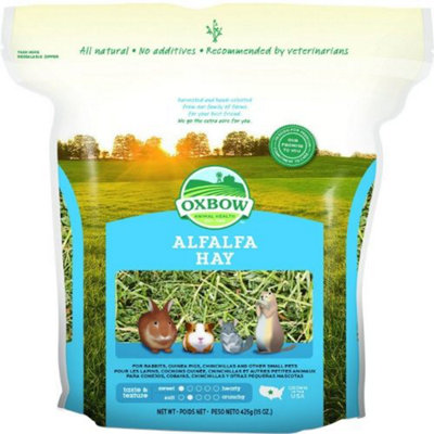 Oxbow Alfalfa Hay for Small Pets 425g
