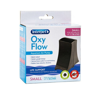 Oxy Flow Cold Water Tropical Aquarium Fish Tank Air Pump 38L