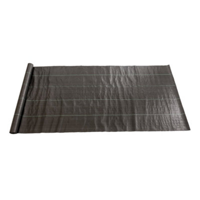Oypla 1m x 25m Heavy Duty Weed Control Ground Cover Membrane Sheet