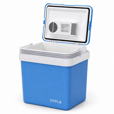 Oypla 24L 240V AC & 12V DC Coolbox Hot Cold Portable Electric Summer ...