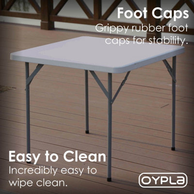 Buy Oypla 2ft 10in 88cm Folding Heavy Duty Outdoor Trestle Party Garden ...