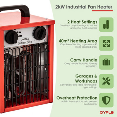 Shop blower heater store