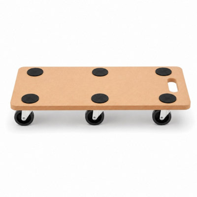 Oypla 300kg Wheeled Platform Dolly Furniture Transport Roller Trolley