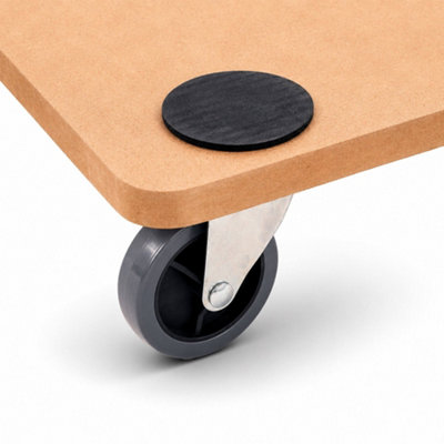 Oypla 300kg Wheeled Platform Dolly Furniture Transport Roller Trolley