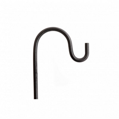 Oypla 4x Shepherds Crook Hooks Garden Stakes Hangers - 100cm