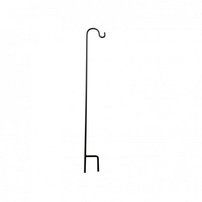 Oypla 4x Shepherds Crook Hooks Garden Stakes Hangers - 100cm