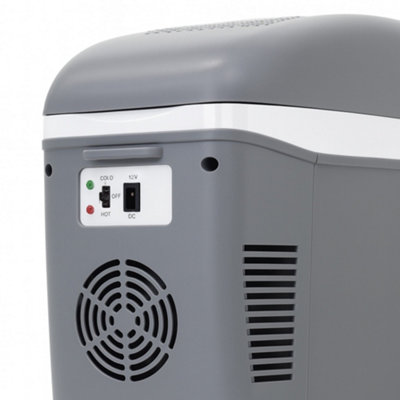 Oypla 7.5L 12V DC Car Cooler Coolbox Hot Cold Portable Electric Cool Box