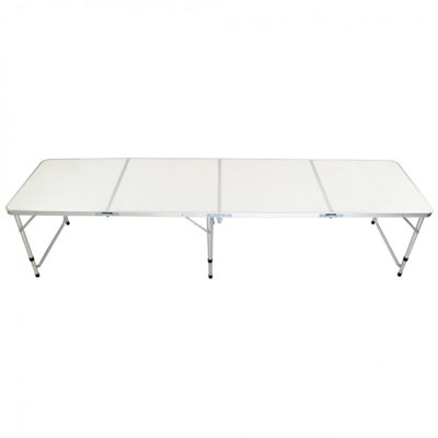 Oypla 8ft Folding Outdoor Camping Kitchen Extending Work Top Table