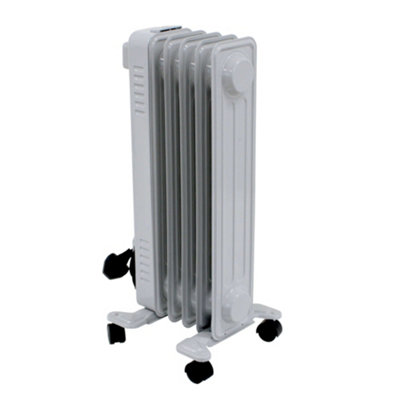 Oypla Electrical 1000W 5 Fin Portable Oil Filled Radiator Electric Heater