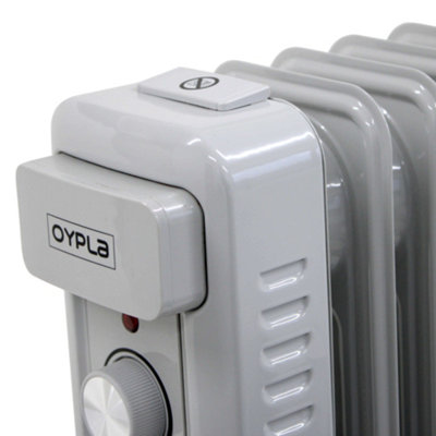 Oypla Electrical 1000W 5 Fin Portable Oil Filled Radiator Electric Heater