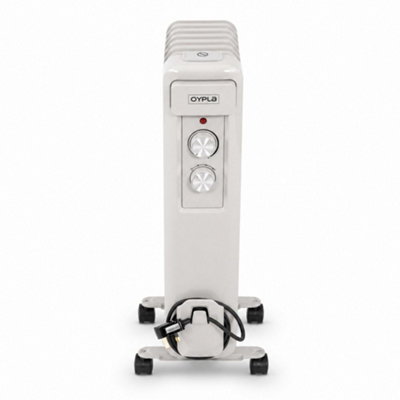 Oypla Electrical 1500W 7 Fin Portable Oil Filled Radiator Electric Heater