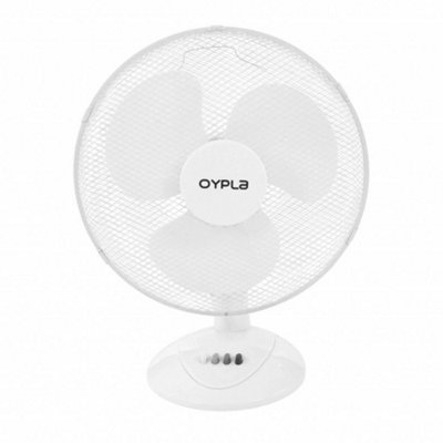 Oypla Electrical 16" 3 Speed Oscillating Electric Desk Table Home ...