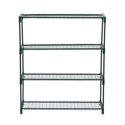 Oypla Flower Staging Display Greenhouse Racking Shelving Double Pack