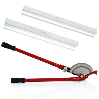 Oypla Heavy Duty Plumbers Pipe Bender Tool With 15mm and 22mm Formes