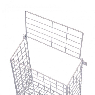 Oypla Large Letterbox Door Post Mail Catcher Basket Cage Holder Guard