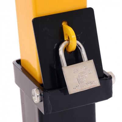 Oypla Removable Locking Security Post Parking Space Bollard Barrier