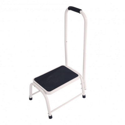 Oypla Single Caravan Step Stool Steel Non Slip Rubber Tread Safety with ...