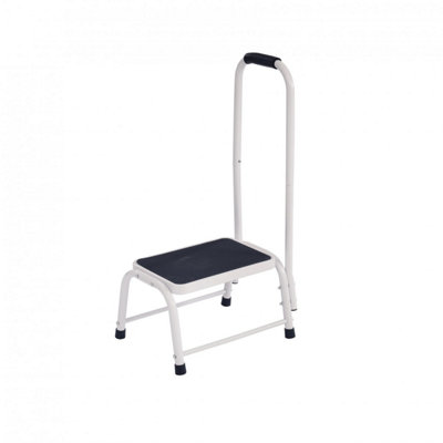 Oypla Single Caravan Step Stool Steel Non Slip Rubber Tread Safety with ...