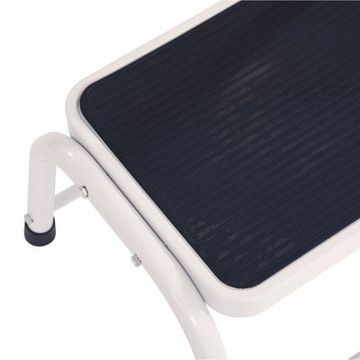 Oypla Single Caravan Step Stool Steel Non Slip Rubber Tread Safety with ...