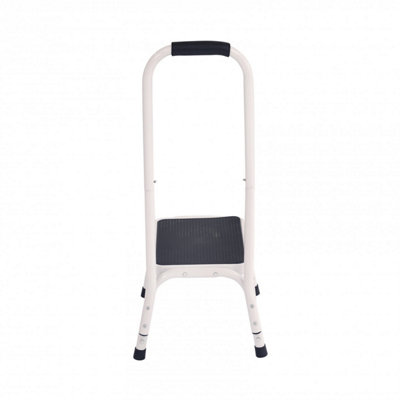 Oypla Single Caravan Step Stool Steel Non Slip Rubber Tread Safety with ...