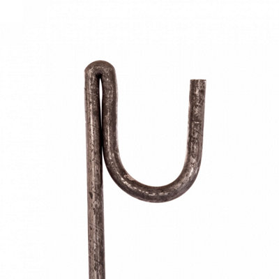 Oypla Steel Barrier Fencing Pins 10mm x 1150mm Pack Of 10