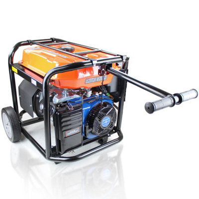 P1 Hyundai Powered 7.9kW / 9.8kVA Petrol Site Generator, Recoil ...