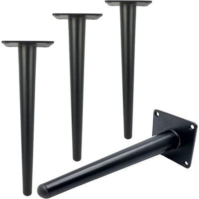Pack 30cm Length Metal Table Legs for Modern Furniture Dresser Cabinet ...