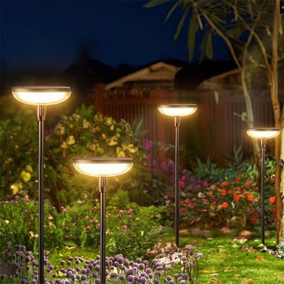 Pack of 1 Solar Waterproof Courtyard Big Swing LED Ground Decorative Lights