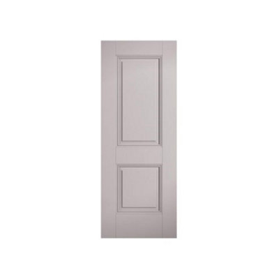 Pack of 1 (Total 1 Unit) LPD Arnhem Silk Grey Primed FD30 Internal Fire ...