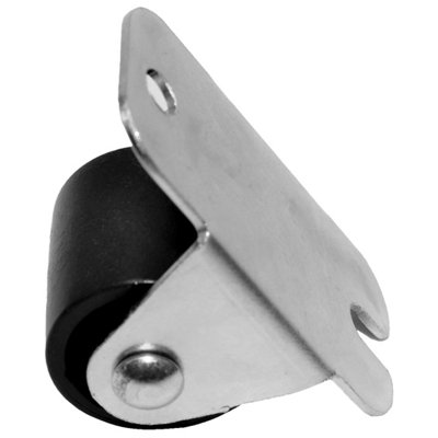 Pack of 1 x Heavy Duty PVC Furniture Castor Wheel 22mm - Durable ...