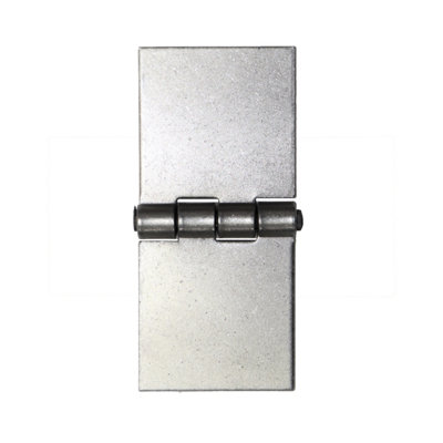 Pack of 1 x Heavy Duty Weldable Solid Steel Hinge, 45 x 100 mm Welding ...