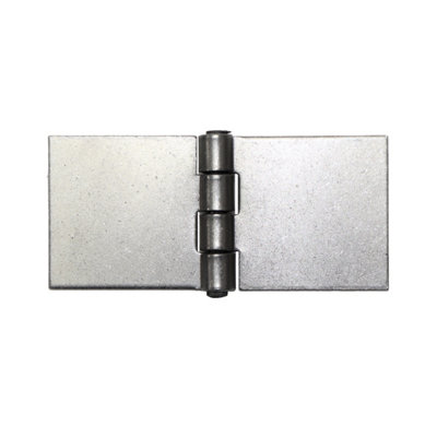 Pack of 1 x Heavy Duty Weldable Solid Steel Hinge, 45 x 100 mm Welding ...