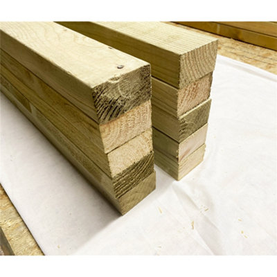 PACK OF 10 - LENGTH 2.4m - 70mm CLS Framing C16 Structural Graded ...