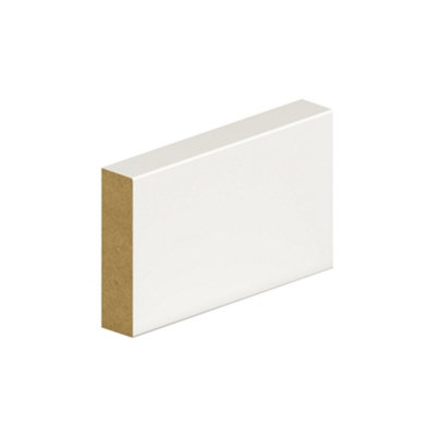 PACK OF 10 (Total 10 Units) - 18mm Thick Primed MDF Square Edge ...