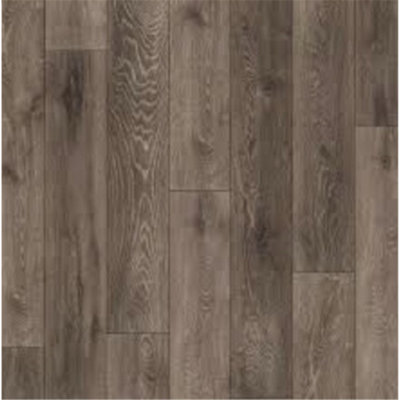 PACK OF 10 (Total 10 Units) - Brown Oak 8mm Thick Laminate Flooring (22 ...