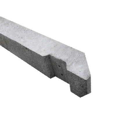 Pack of 10 (Total 10 Units) - Concrete Recessed Fence Post Intermediate ...