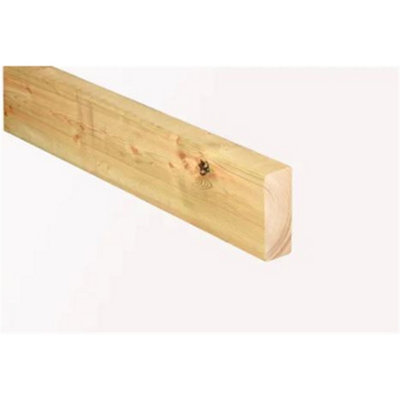 PACK OF 10 (Total 10 Units) - FSC Premium C24 Treated Kiln Dried Regularised Carcassing - 47mm x ...