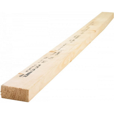 Pack of 10 (Total 10 Units) - Kiln Dried C16 Sawn Easy Edge Timber ...