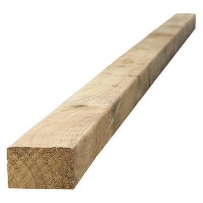 Pack of 10 (Total 10 Units) - Kiln Dried Sawn Treated Green Easi Edge ...