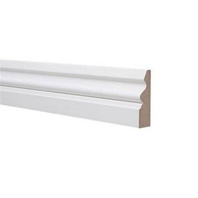 Pack of 10 (Total 10 Units) - Moisture Resistant MDF Primed Architrave ...
