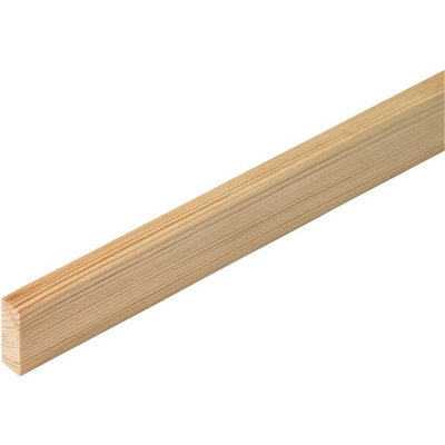 Pack of 10 (Total 10 Units) - Planed All Round Redwood Timber- 50mm (W ...