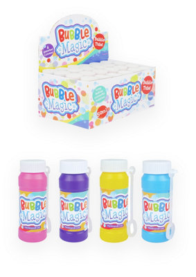Pack of 12 Bubble Tubs Bubble Magic with Wand 60ml