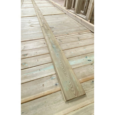 PACK OF 15 - Deluxe 12mm Pressure Treated Tongue Groove Timber Boards ...